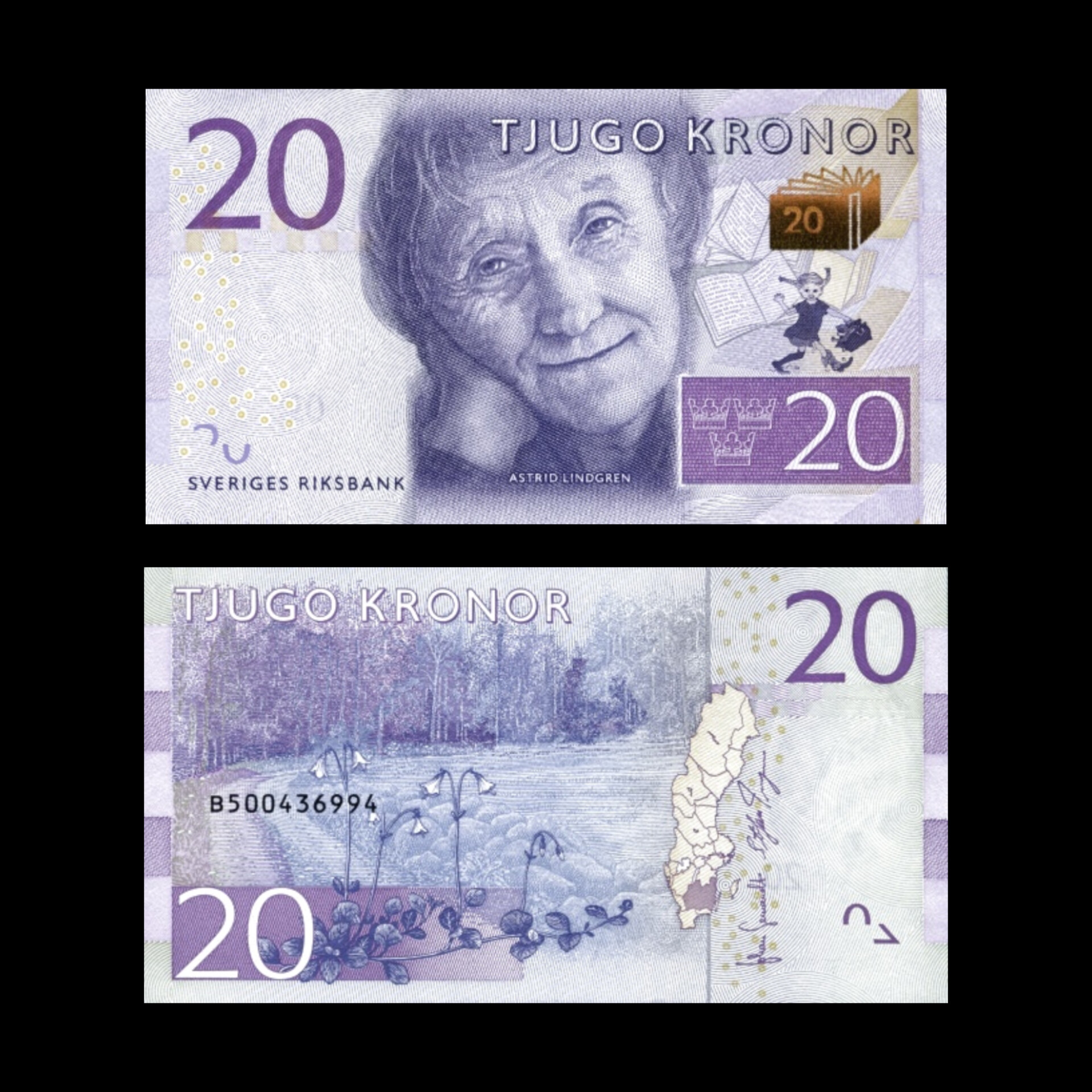 Sweden 20 Kronor 2015 P-69a UNC Bank Note